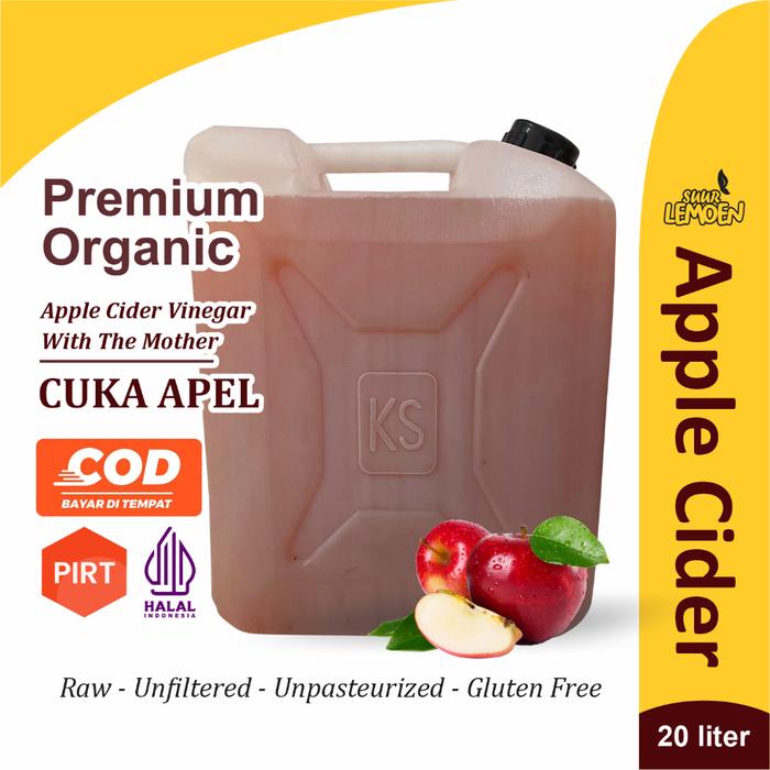 Promo CUKA APEL Apple Cider Vinegar | Premium CUKA APEL Organik With ...