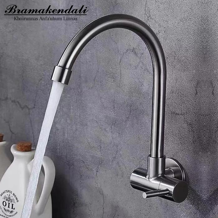 Promo Kran Sink PIPA TEMBOK Stainless SUS 304 | Kran Cuci Piring ...