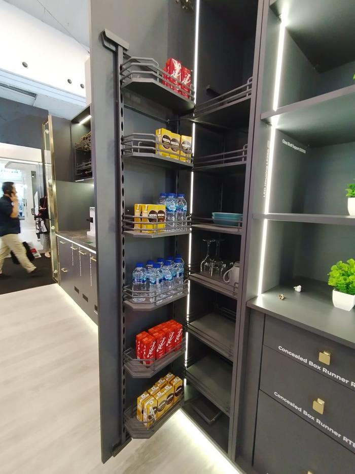 Jual Rak Dapur Yane / Adjustable layer Tandem CHef's Pantry Rack AI002 ...