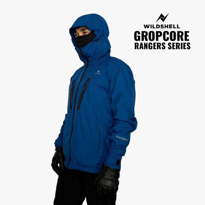 Jual WILDSHELL RANGERS JACKET TASLAN - JAKET GUNUNG Gorpcore - biru tua ...