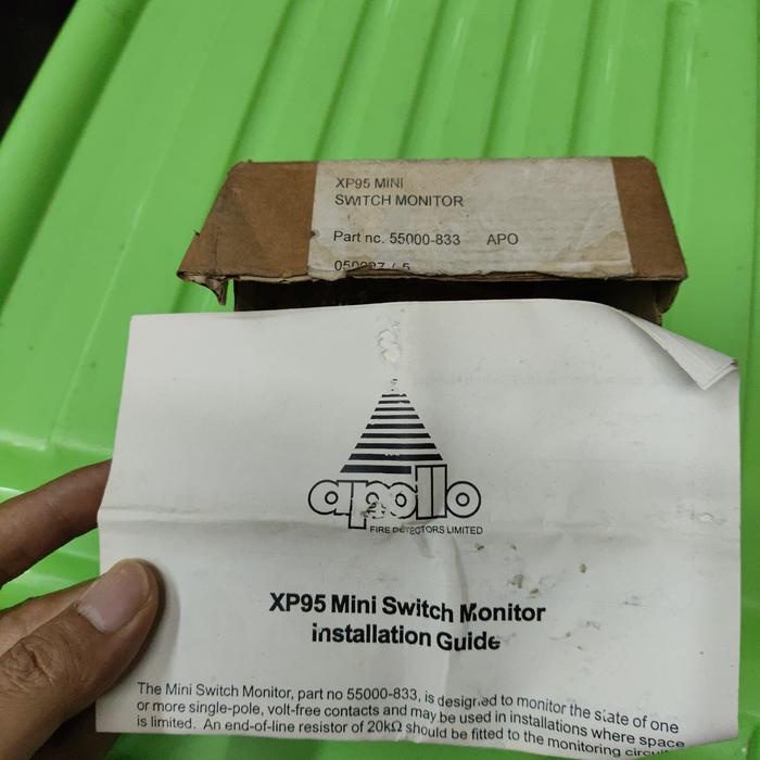 Jual Module XP95 MINI SWITCH MONITOR MERK APPOLO Fire Alarm SYSTEM ...