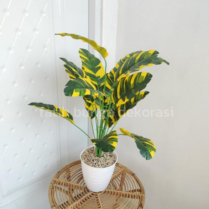 Jual Tanaman Dalam Pot Pohon Pisang x18 Berbagai Motif Artificial ...