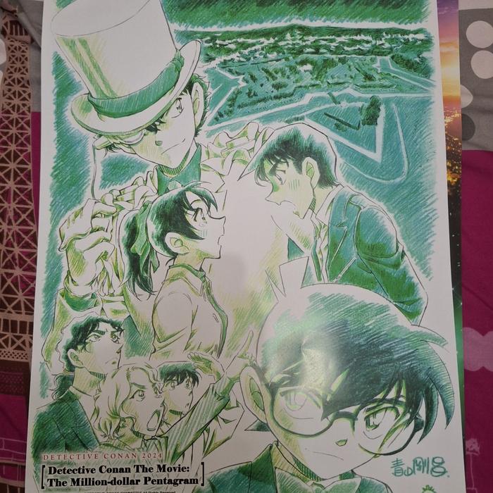 Jual Poster Official Detective Conan Movie 27: Million dollar Pentagram - Jakarta Timur ...