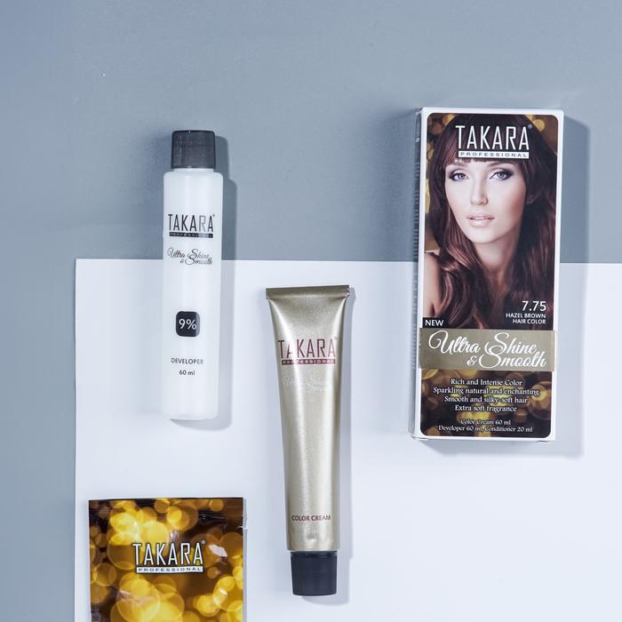 Jual TAKARA PROFESSIONAL 7.75 HAZEL BROWN HAIR COLOR / CAT RAMBUT ...