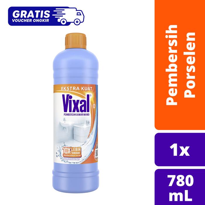 Promo Vixal Pembersih Porselen Kamar Mandi Ekstra Kuat 750ml - Kota ...