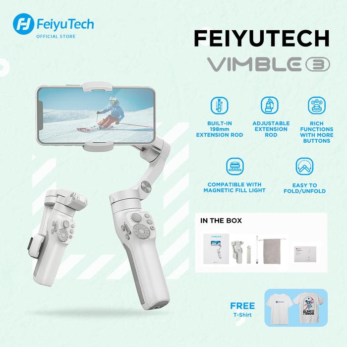 Promo Feiyutech Vimble 3 Handheld 3-Axis Smartphone Gimbal Stabilizer ...
