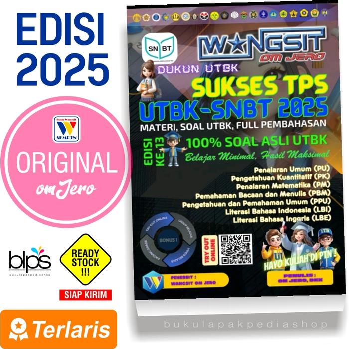 Promo Buku Wangsit 2025 / Buku Wangsit OM Jero UTBK SNBT Sukses TPS - Kota Tangerang Selatan ...