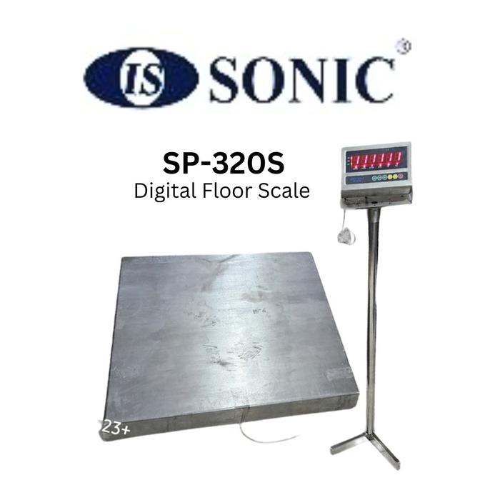 Jual Timbangan Lantai Floor Scale Full Stainlees SONIC SP-320S Ukuran ...