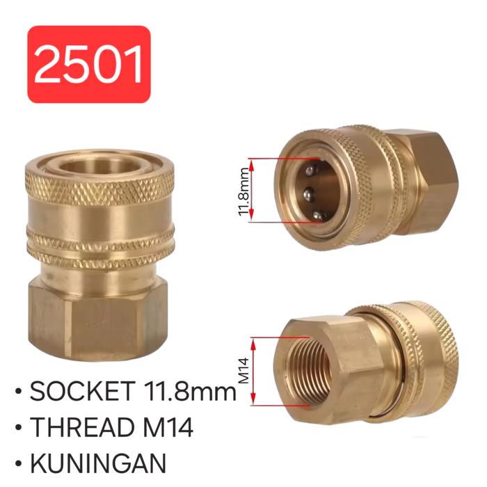 Jual COUPLER JET CLEANER KUNINGAN KOPLER QUICK COUPLING SAMBUNGAN STEAM ...