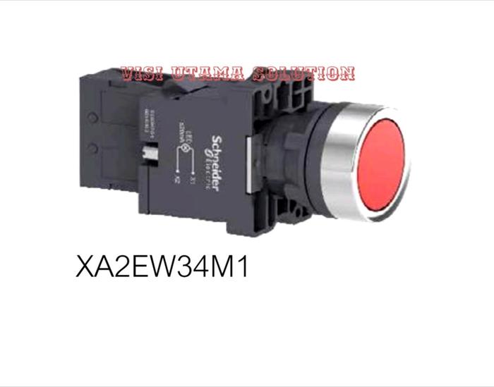 Jual Push Button, IP54 ,Tombol Iluminasi 220V AC.Easy Harmony XA2 ...
