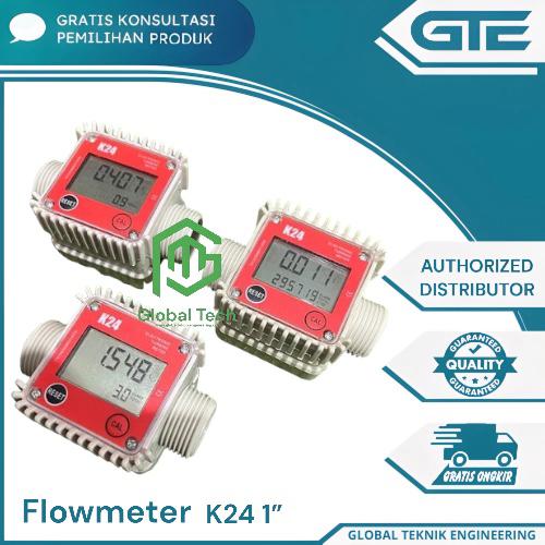 Jual Flowmeter minyal/solar/air batrai digital Piusi K24 Fuel Flow ...