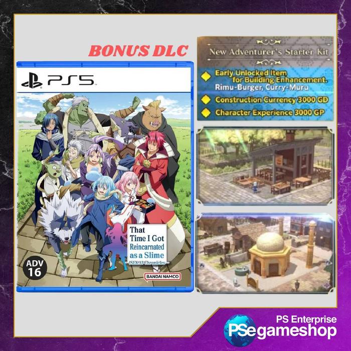 Promo PS5 That Time I Got Reincarnated as a Slime ISEKAI Chronicles ...