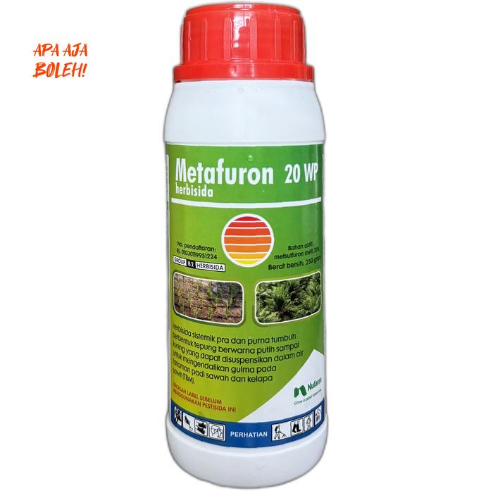 Promo HERBISIDA METAFURON 20 WP 250 GRAM NUFARM/RACUN METIL METSULFURON ...