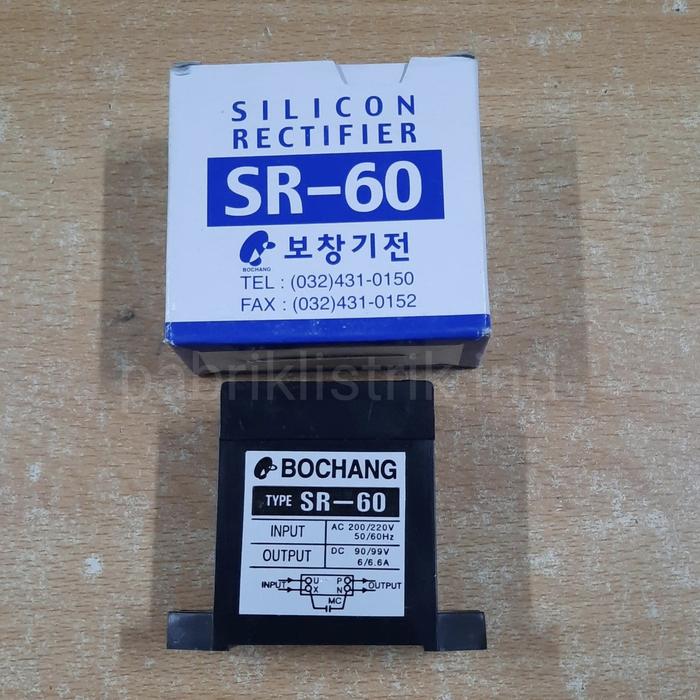 Jual Brake Rectifier crane SR 60 SR60 SR-60 Bochang Korea bukan Kacon - Jakarta Barat ...