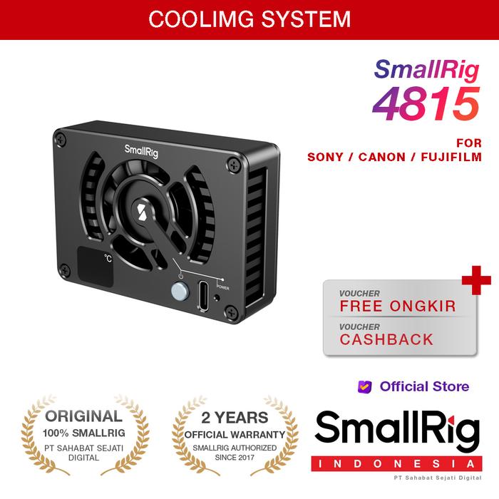 Promo SmallRig Cooling System for Sony / Canon / FUJIFILM Cameras 4815 ...