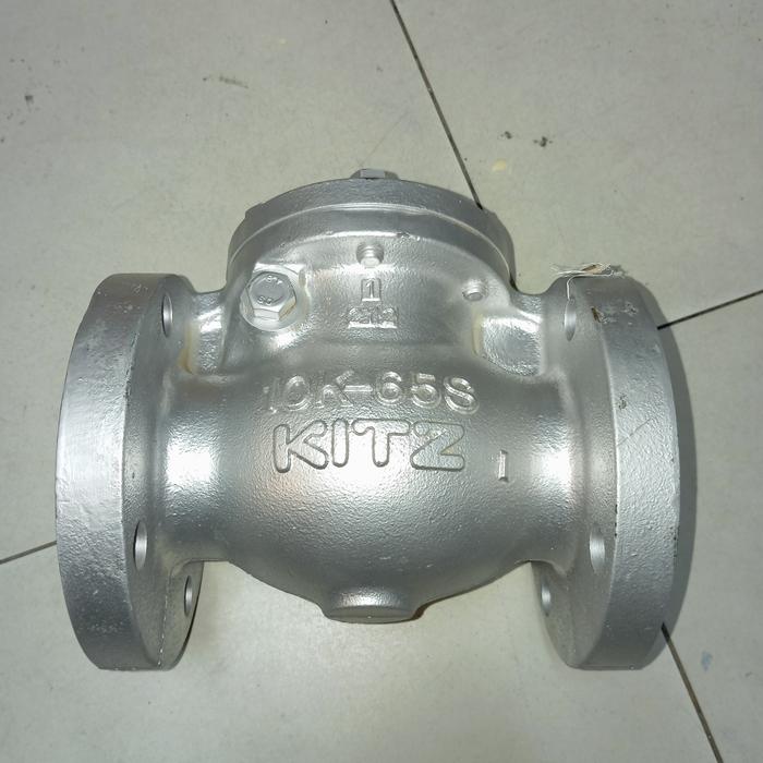 Jual swing check valve 2,5" jis 10k kitz cast iron 2-1/2 inch (DN 65 ...