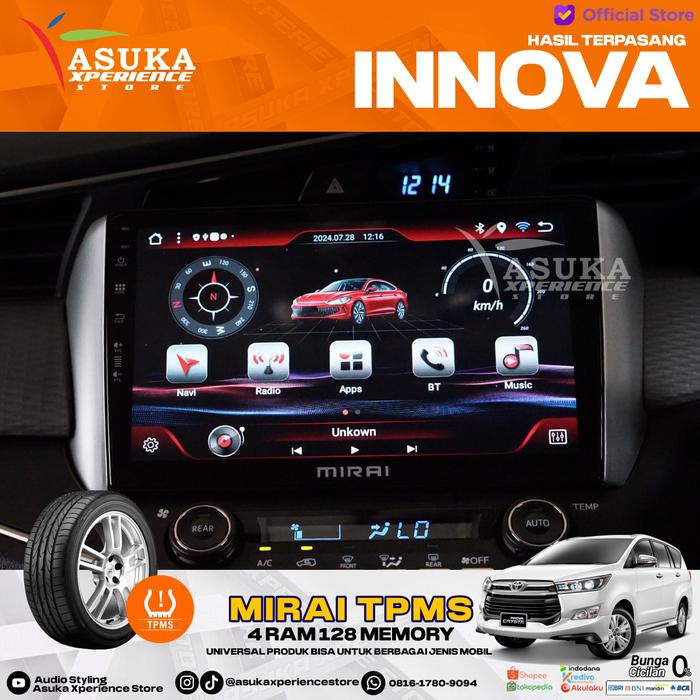 Jual TOYOTA INNOVA MIRAI TPMS PLUS SENSOR TPMS 4/128 MEMORY - Kota ...