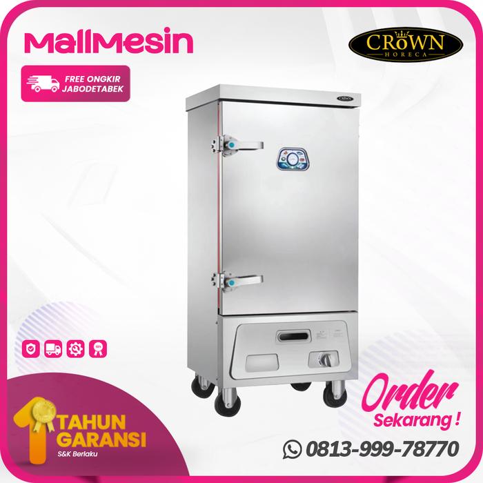 Jual Gas Rice Steamer 12 Tray CROWN MCR-12 | Alat Steamer Nasi Kapasitas Besar - Kota Surabaya ...