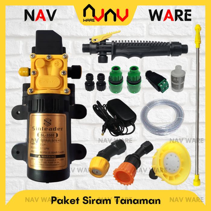 Jual Paket Pompa Air Sprayer Elektrik Siram Taman Kebun Tanaman ...