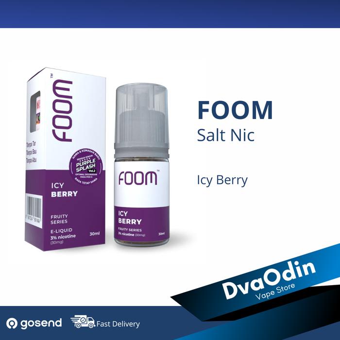 Jual Liquid Foom Icy Berry Salt Nic 30ML by Foom Lab / Purple Splash V2 ...