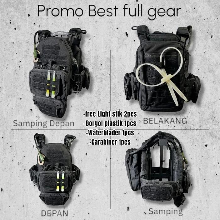 Jual Bodyvest Ragnar / Ragnar Bodyvest / Rompi Tactical ragnar ...