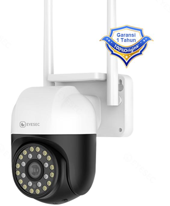 Promo Kamera CCTV Outdoor IP67 5MP WIFI Tuya Color Night Vision - CCTV SD01 - 4MP HITAM+ICSEE ...