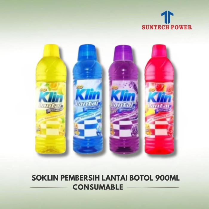 Jual Soklin Pembersih Lantai Botol 900ml Tersedia Berbagai Varian ...