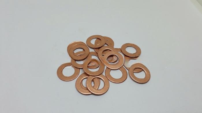 Jual Ring Tembaga Kuning M8 Diamater Lubang 8 Mm Copper Ring Ukuran ...