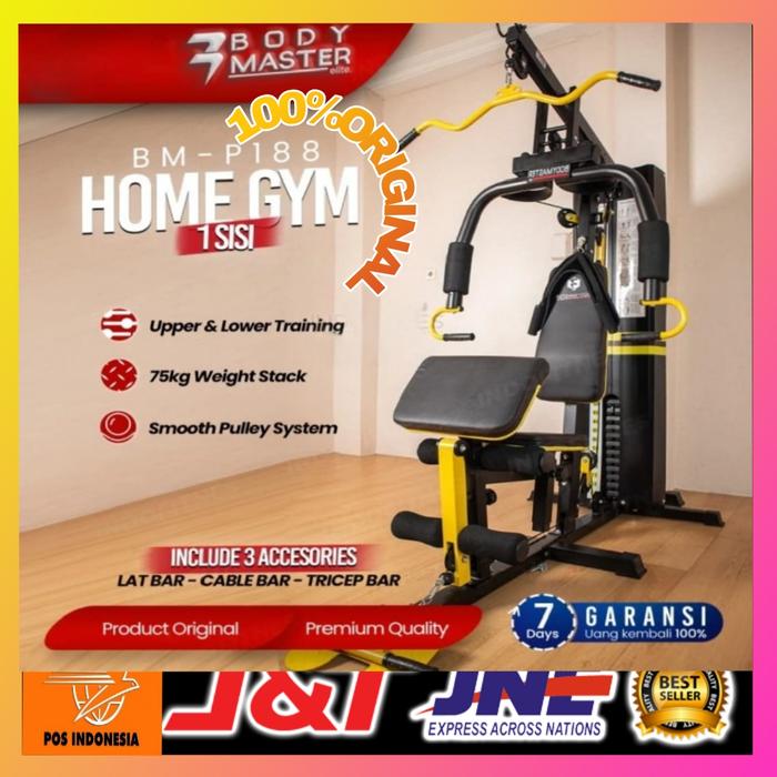 Jual home gym 1 sisi-body master(original)home gym 1 sisi-gym home-home gym-alat fitnes ...