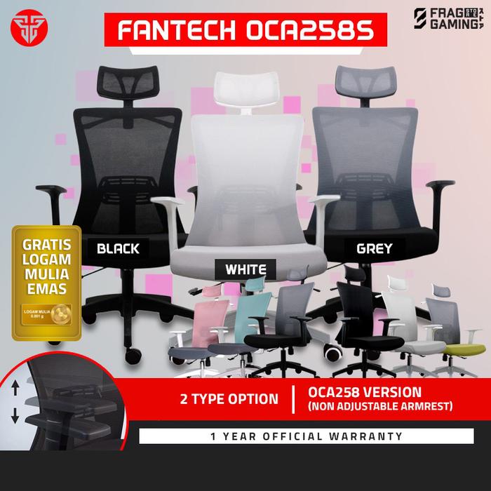 Jual Fantech OCA258s OC-A258s OCA258 S Kursi Kantor Premium Office ...