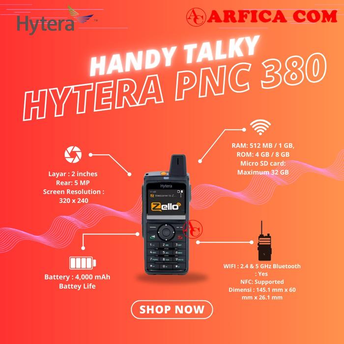 Jual HYTERA PNC380 POC HT HYTERA HYT PNC 380 PTT ZELLO WALKIEFLEET ORIGINAL - Jakarta Barat ...