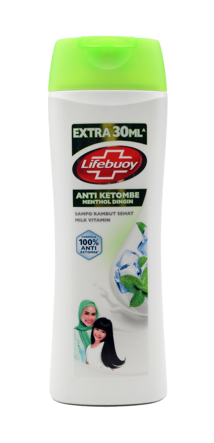 Jual Shampo LIFEBUOY Anti Ketombe Menthol Dingin Hijab 340 Ml Shampoo ...