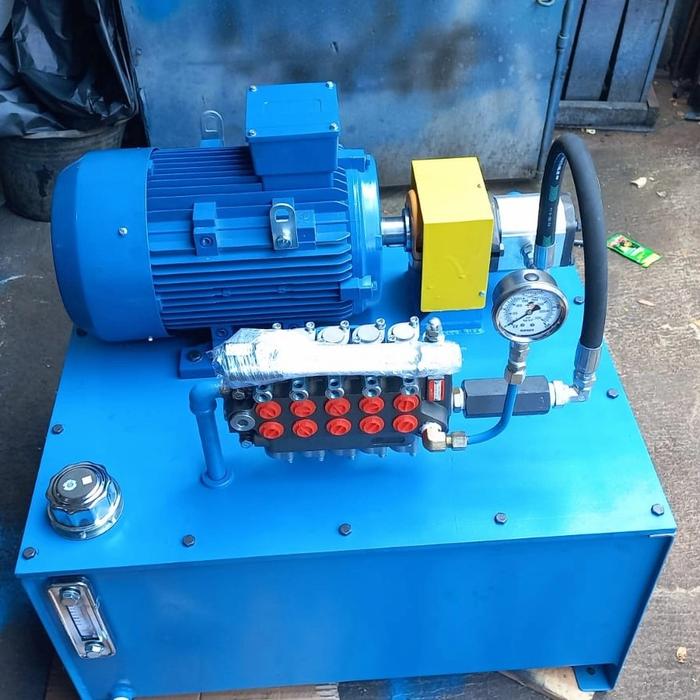 Jual HYDRAULIC POWER UNIT HPU 80 LITER 3 HP 1 PHASE MANUAL CONTROL - 4 ...