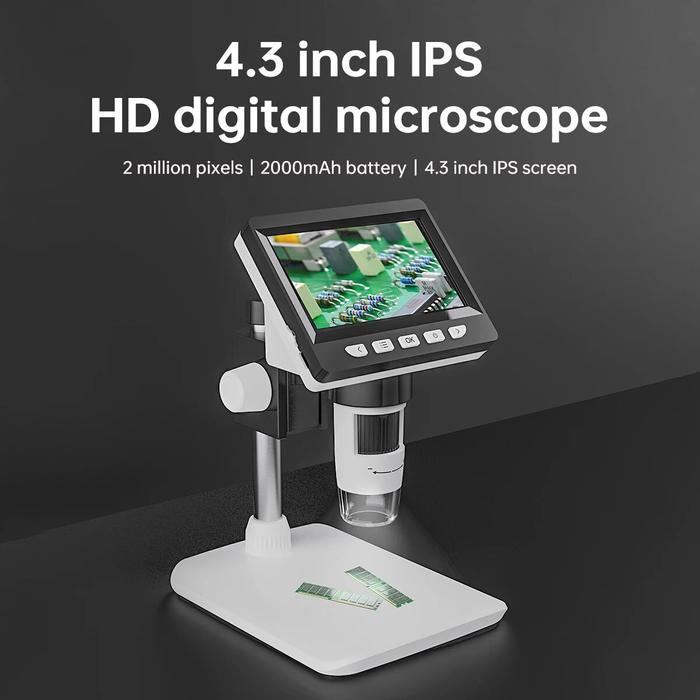 Jual mikroskop digital 1000X 1200X microscope industri lab inspeksi ...