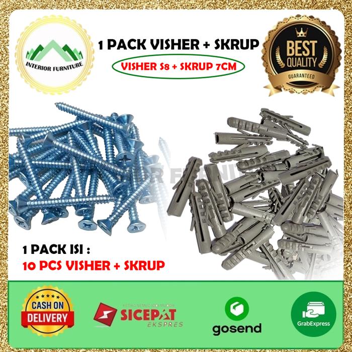Jual Skrup 7cm Sekrup Screw Spiser Piser Set S8 - Jakarta Barat - InteriorFurnitureIndonesia ...