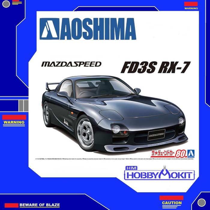 Jual AOSHIMA 1/24 MAZDASPEED A-SPEC FD3S RX-7 '99 (MAZDA) (80) - Kota Bandung - HOBBY MOKIT ...