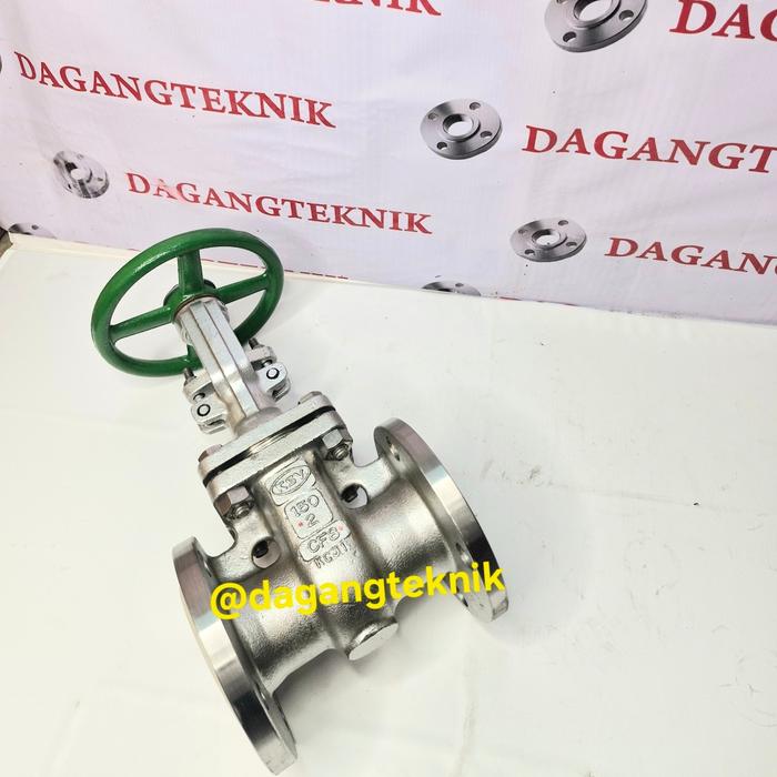 Jual Gate Valve SS 304 Ansi 150 / Class 150 2 inch / DN 50 2" Stainless ...