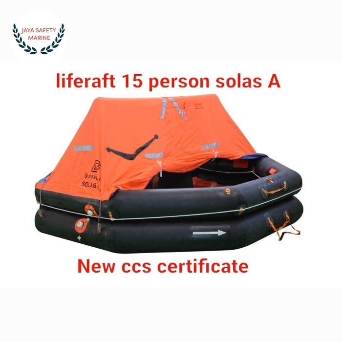 Jual liferaft 15 person solas A youlong KHA-15 LIFE RAFT 15P NEW CCS ...