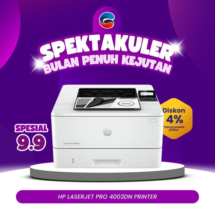 Promo HP Printer Laser Jet Pro 4003dn [2Z609A] Cicil 0% 3x - Kota Surabaya - GROSIRIA OFFICIAL ...