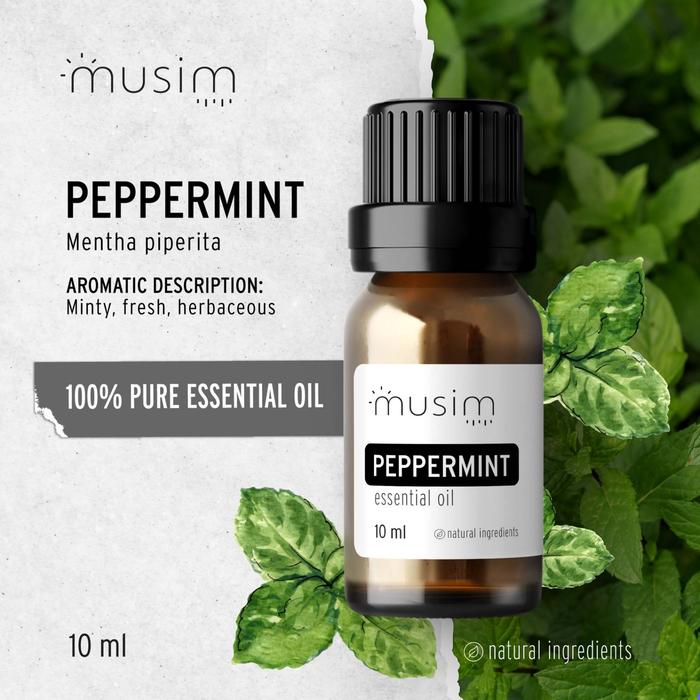 Jual Peppermint Essential Oil / Minyak Mint Aroma Terapi Pure 10ml - MUSIM - Kab. Tangerang ...
