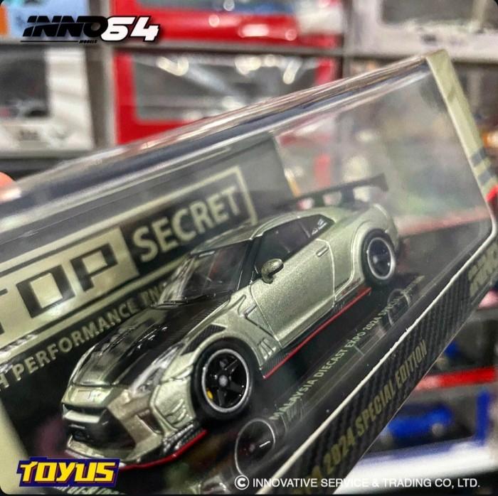 Jual Inno64 Inno - Top Secret Nissan GTR R35 Silver MDX Malaysia ...