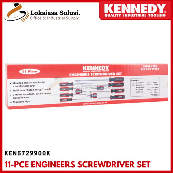 Jual Obeng - Kennedy - 11-PCE ENGINEERS SCREWDRIVER SET - KEN5729900K - Kota Bandung - LOKAJASA ...