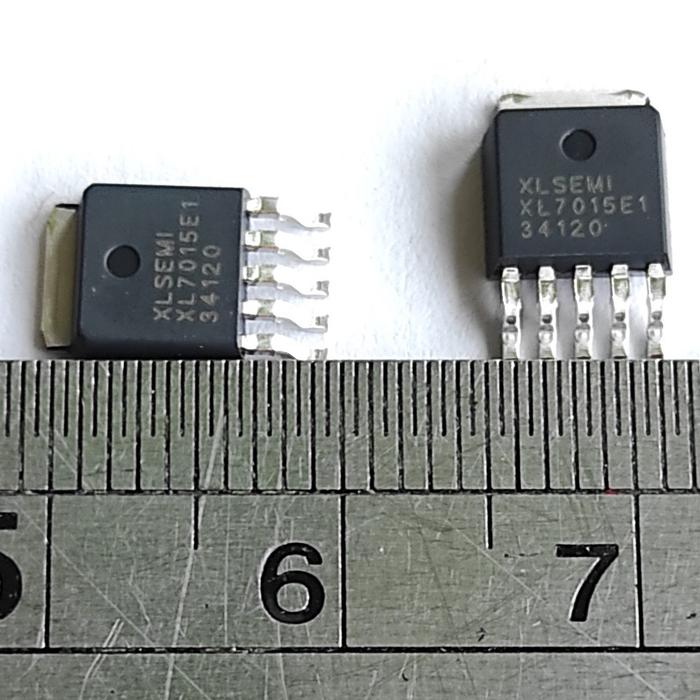 Jual XL7015E1 T0252-5L XLSEMI step down DC-DC converter ic 5pin smd ...