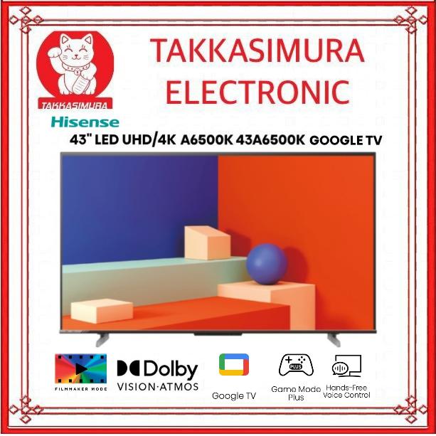 Jual TV Hisense 55 Inch Android Google TV 4K 55A6500K - Jakarta Utara ...