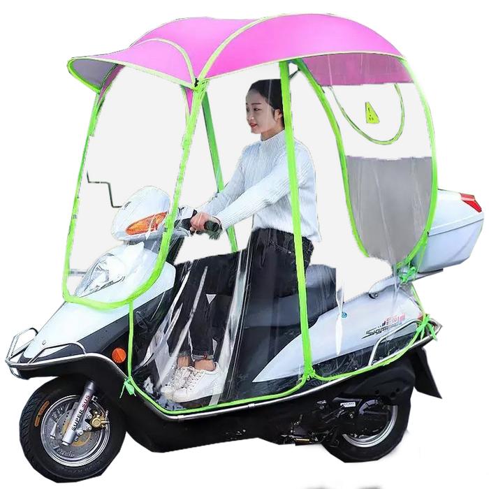 Jual Kanopi Motor Payung Motor Full Tirai Anti Hujan Dan Panas Full ...