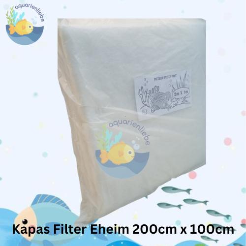 Jual Kapas Eheim Putih Meteor 2 m X 1 m Media Filter Aquarium Dacron ...