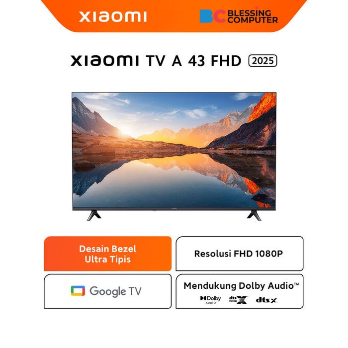 Promo Smart TV XIAOMI L43MA-AFID 43 A 2025 FHD Cicil 0% 3x - Kota Denpasar - Blessing Computer ...