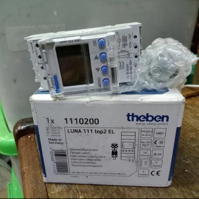 Jual Timer Theben Luna 111 Top2 EL + Sensor Digital Original - Jakarta ...