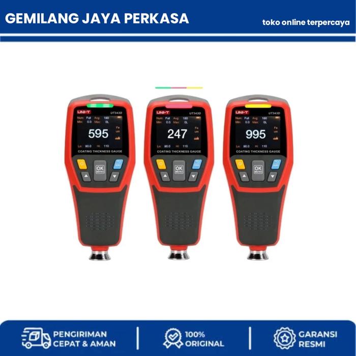 Jual UNI-T Coating Thickness Gauge Alat Ukur Ketebalan Cat UT343D UNIT ...