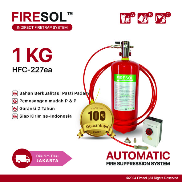 Jual Indirect FireTrap System - Firesol - Automatic Fire Suppression ...